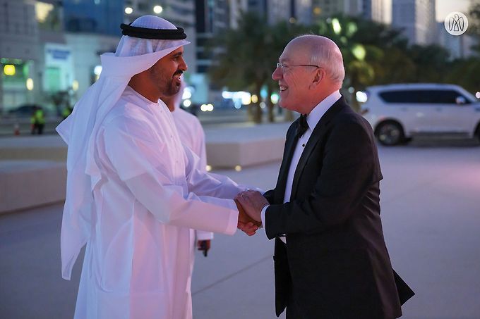 Under The Patronage Of The Uae President Theyab Bin Mohamed Bin Zayed